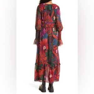 FARM Rio | Dresses | Farm Rio Bird Flowers Multicolor Dress | Poshmark